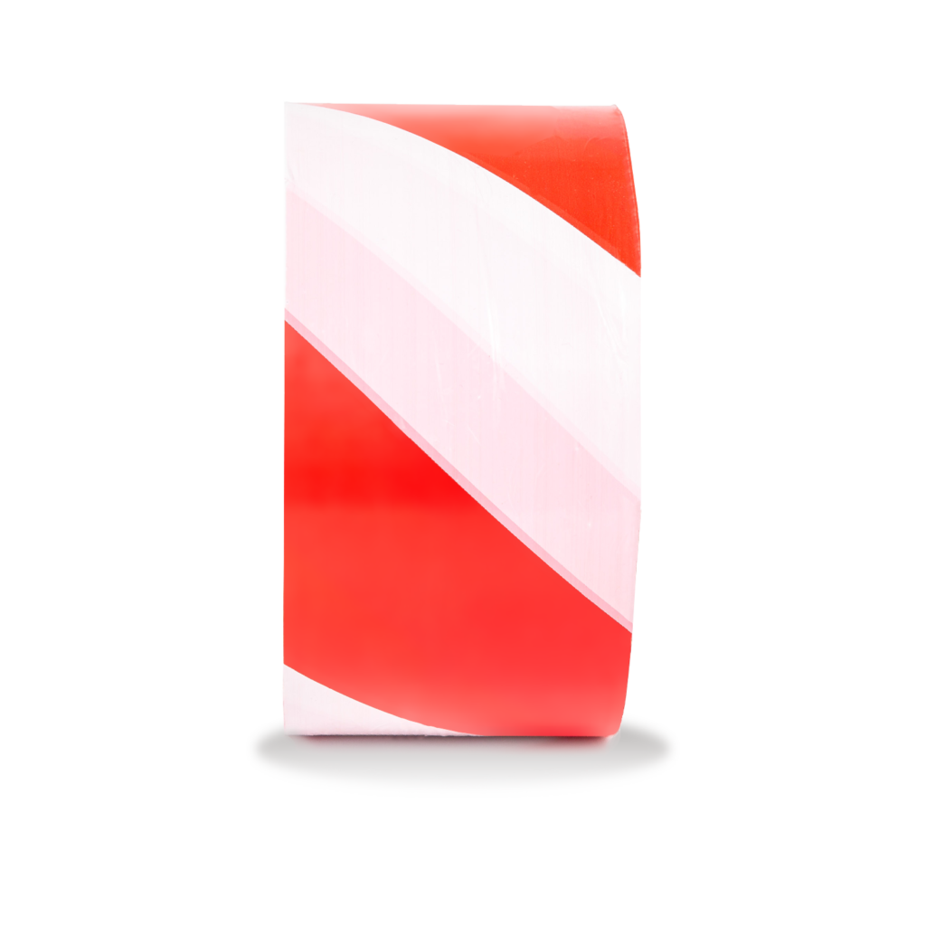 Absperrband Rot Weiß ab X,XX / 500 m Rolle | Packscheune