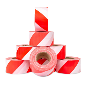 Absperrband Rot Weiß ab X,XX / 500 m Rolle | Packscheune